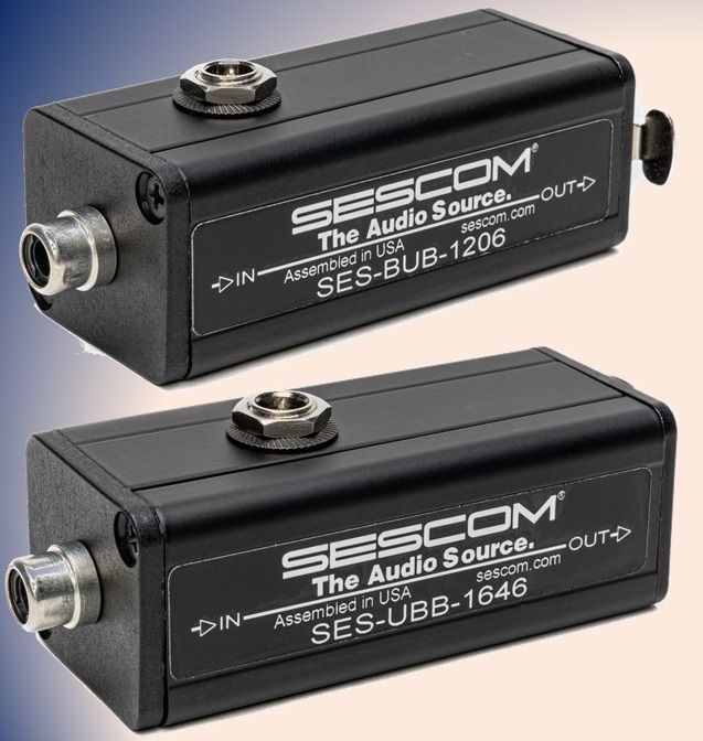 Sescom Audio Cables, Converters, Adapters & Extenders